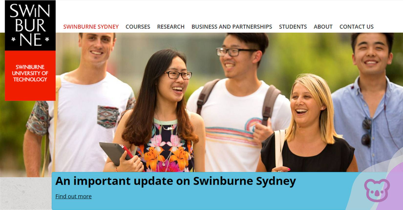 Swinburne and ECA Announce they’re going their Separate Ways in Sydney